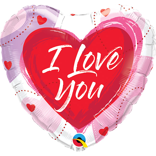 24735
18″ Foil I Love You Brushed Hearts