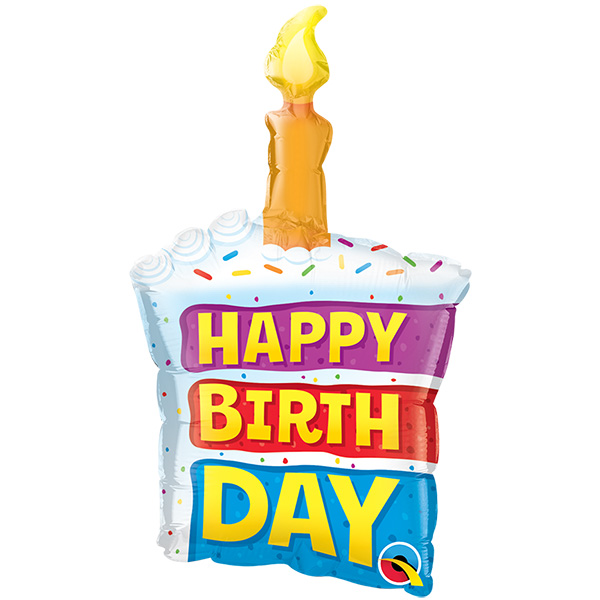 25396
Minishape Birthday Rainbow Cake & Candle