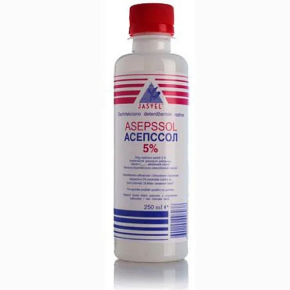 ASEPSSOL 5% 250ml