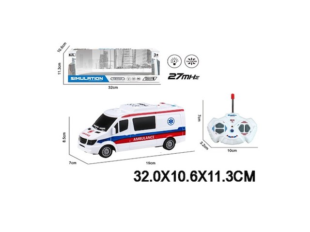 Ambulantni kombi R/C