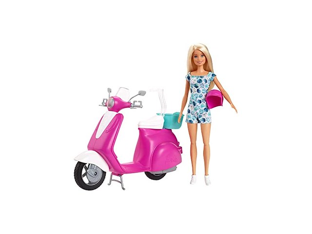 Barbie lutka na motoru