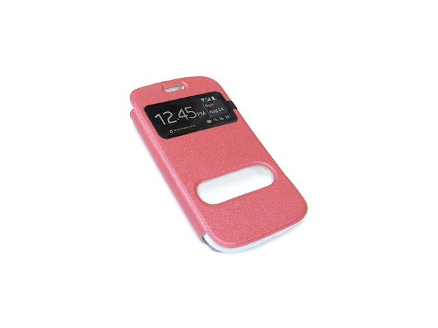 Futrola BI FOLD silikon za Samsung S7560-S7562-S7580-S7582 Galaxy roze