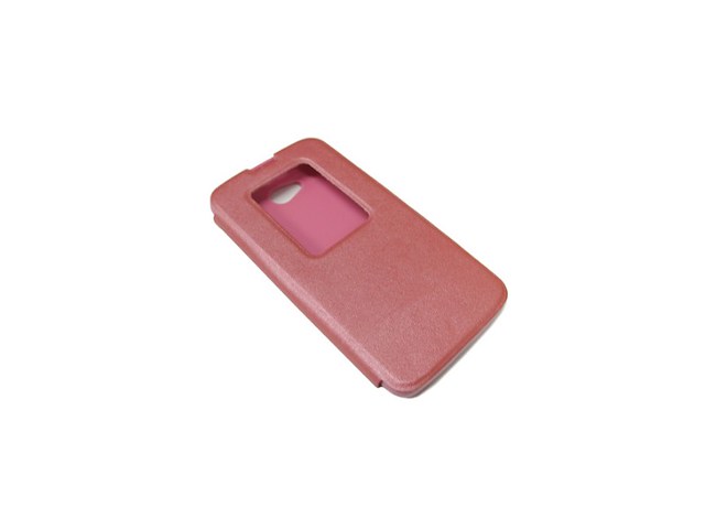 Futrola BI FOLD silikon za LG L90 D405 roze