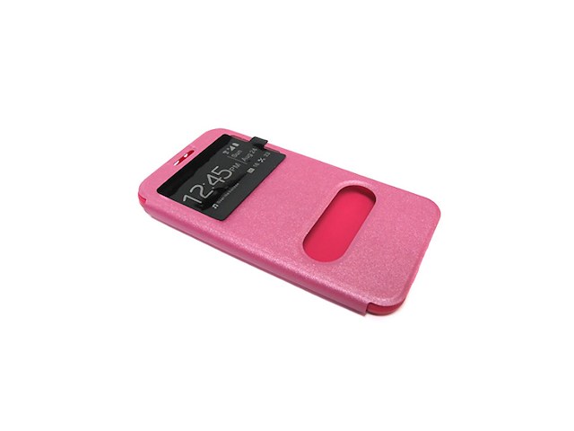Futrola BI FOLD silikon za Samsung G920 Galaxy S6 pink