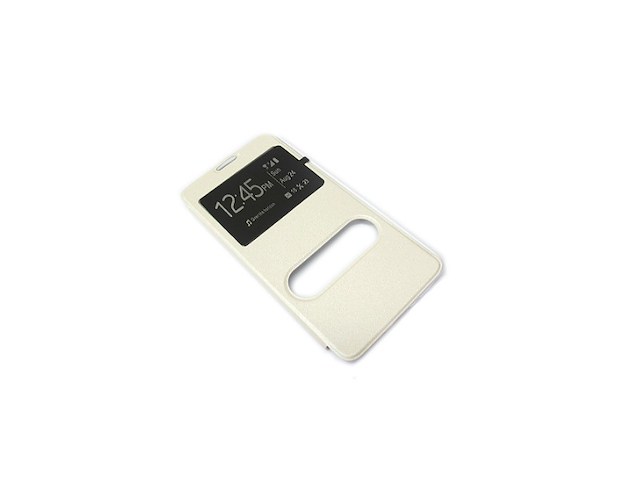 Futrola BI FOLD silikon za Samsung N910 Galaxy Note 4 bela