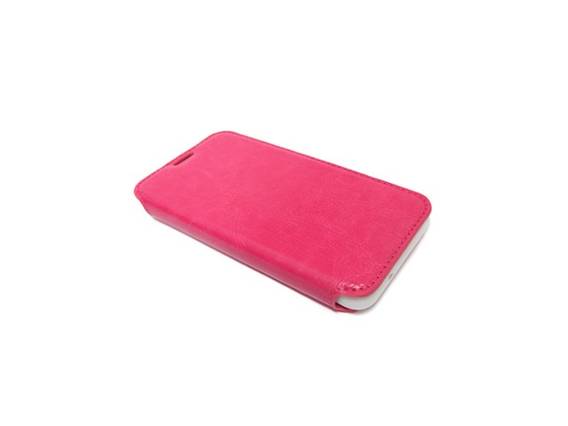Futrola BI FOLD silikon bez prozora za Alcatel OT-6034 Idol S pink