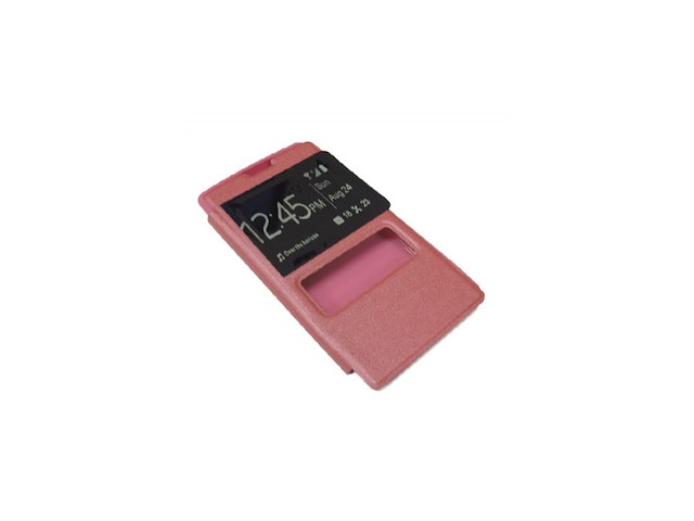 Futrola BI FOLD silikon za Nokia 520 Lumia roze