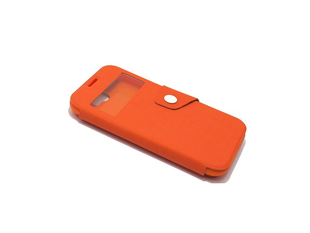 Futrola BI FOLD (prozor) za Samsung Galaxy Note 2 N7100 narandzasta
