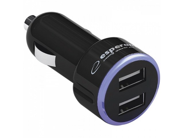 ESPERANZA univerzalni USB punjac za auto EZ107