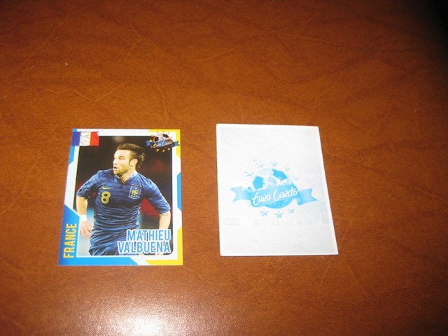 Euro cards  2016 - Mathieu Valbuena (France)