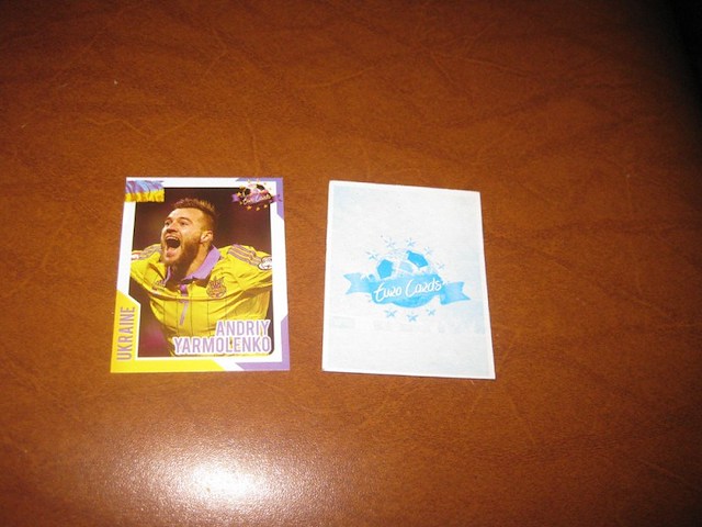 Euro cards  2016 - Andriy Yarmolenko (Ukraine)