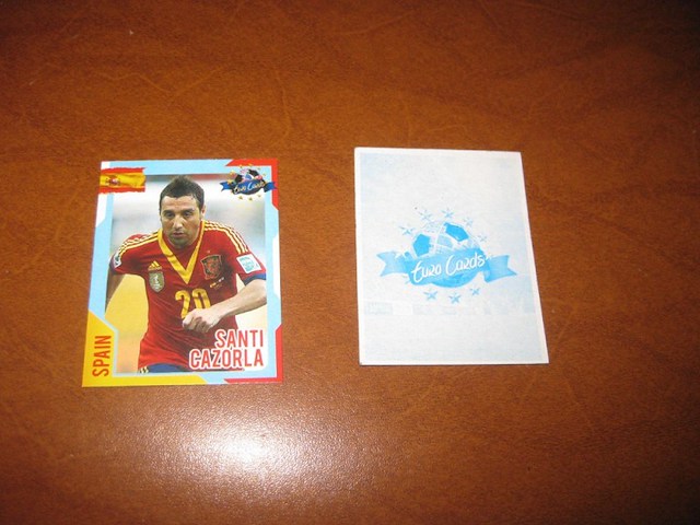 Euro cards  2016 - Santi Cazorla (Spain)