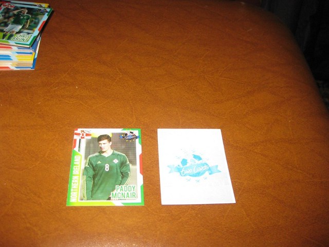 Euro cards  2016 - Paddy McNair (Northern Ireland)