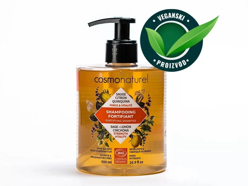 Organski Šampon Bez Sulfata za Jačanje Kose Gravier Cosmo Naturel 500ml