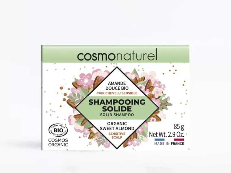 Organski Čvrsti Šampon za Osetljivu Kožu Glave Gravier Cosmo Naturel 85g