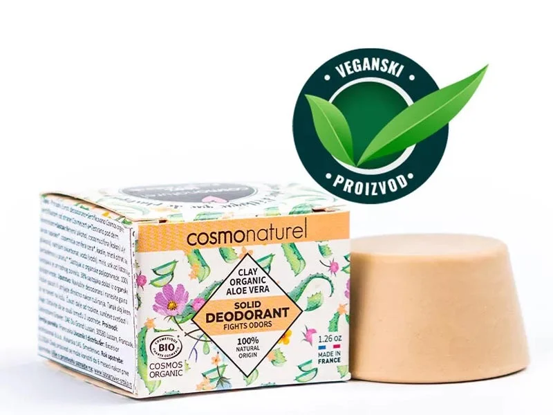 Organski Čvrsti Dezodorans Gravier Cosmo Naturel 36g