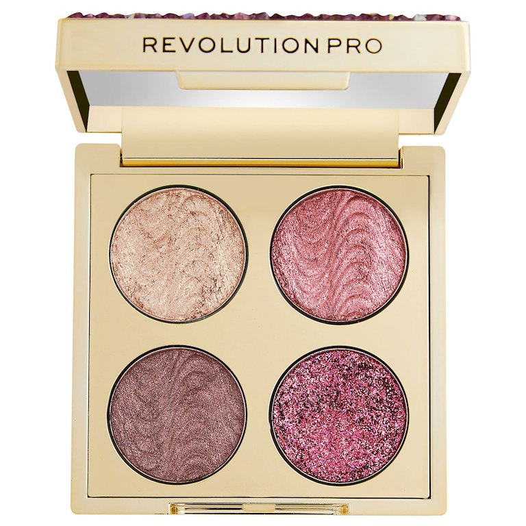 Mini paleta senki REVOLUTION PRO Ultimate Eye Look Pink Topaz 3.2g