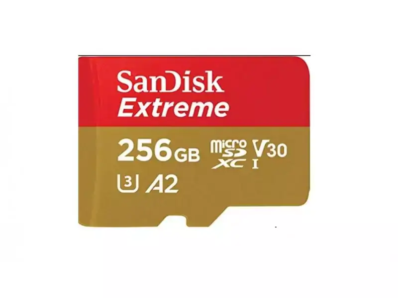 SANDISK SDXC 256GB EXTREME MICRO 190MB/S UHS-I CLASS10 U3 V30+AD