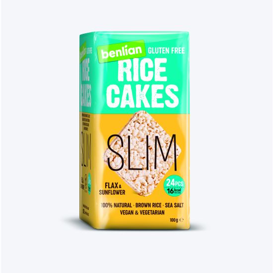 Benlian Rice Cakes slim lan i suncokret 100g