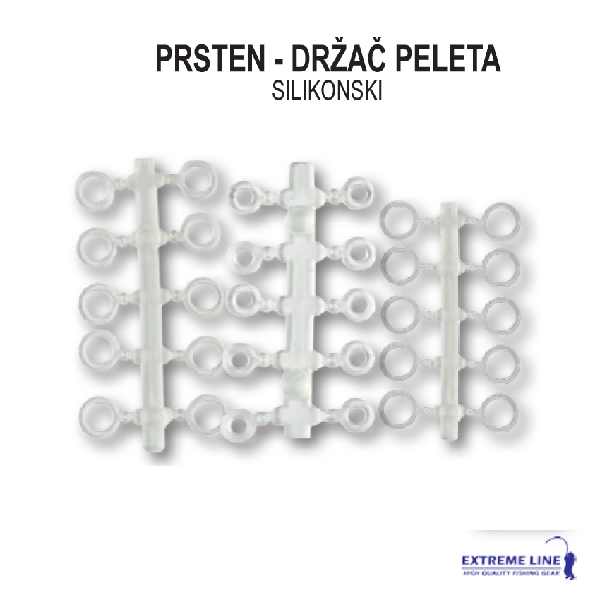 Prsten – držač peleta silikonski