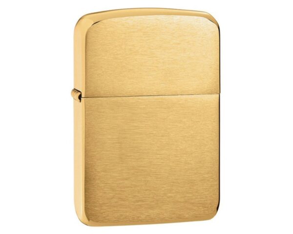 Zippo 168 Armor Brushed Brass