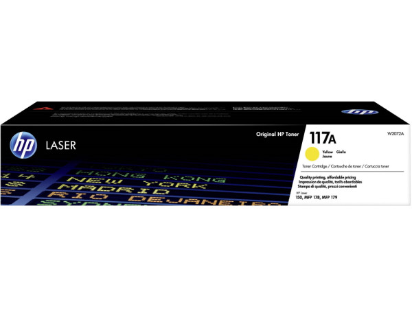 Toner HP 117A žuta