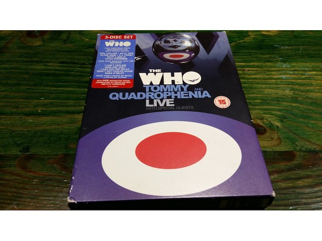 WHO - TOMMY &; QUADROPHENIA LIVE 3DVD
