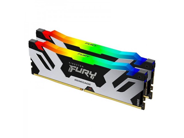 Kingston DIMM DDR5 32GB (2x16GB kit) 7200MT/s KF572C38RSAK2-32 FURY Renegade RGB