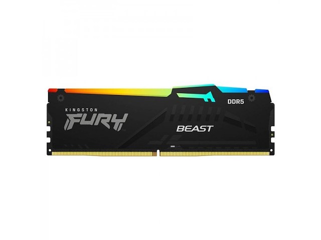 Kingston DIMM DDR5 32GB 5600MT/s KF556C40BBA-32 FURY Beast RGB Black