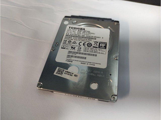 Hard disk za laptop 500gb Toshiba perfektan