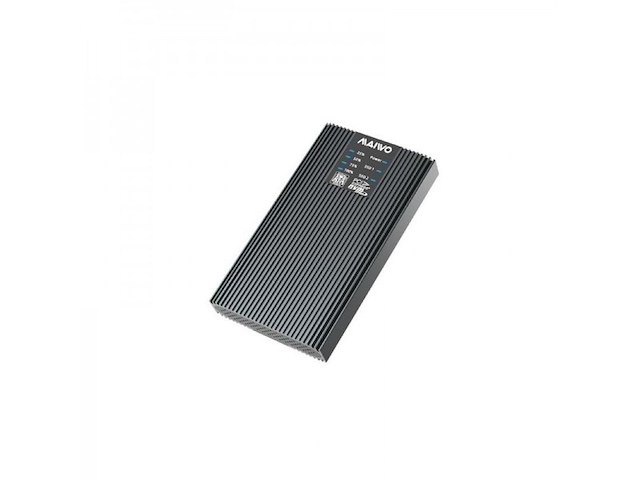 Maiwo Externo dual klon Kućište USB-C na 2 x M.2  NVMe/SATA SSD, K2022CL