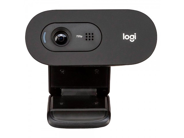 Logitech C505 Long Range HD Webcam, Black