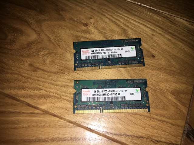 Memorija Hynix DDR 3 - 2 X 1GB - 1066 Mhz