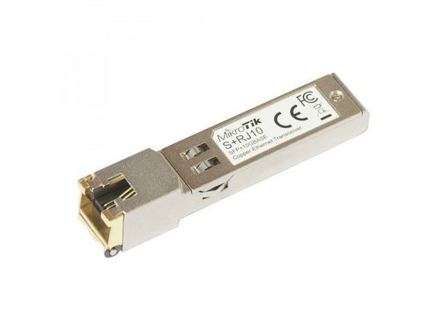 Mikrotik (S+RJ10) RJ45 SFP+ 10/100/1000M/2.5G/5G/10G bakarni modul