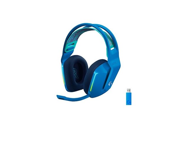 Logitech G733 Lightspeed Wireless RGB Gaming Headset, Blue