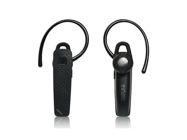 Bluetooth headset (slusalica) REMAX RB-T7 2in1 crna