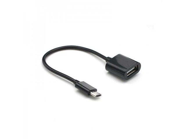 OTG kabl micro USB crni