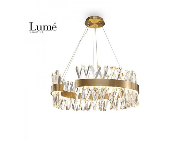 BELORE  5 LUSTER LED 68W 3000K ANTIQUE MESING