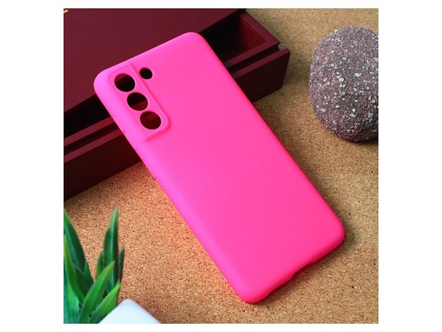 Maskica Teracell Giulietta za Samsung G990 Galaxy S21 FE mat pink