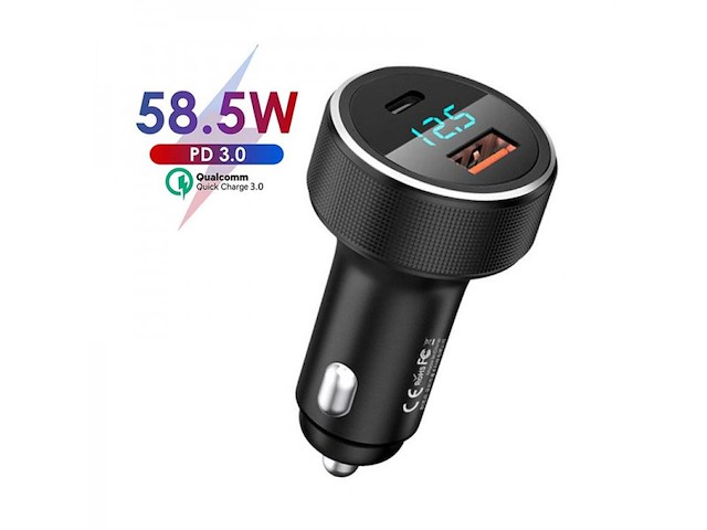 Auto punjac REMAX Salo Series 58.5W PDHQC Fast Charging RCC215