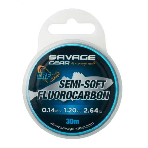 SAVAGE GEAR SEMI-SOFT FLUOROCARBON LRF 0.19MM 2.22KG