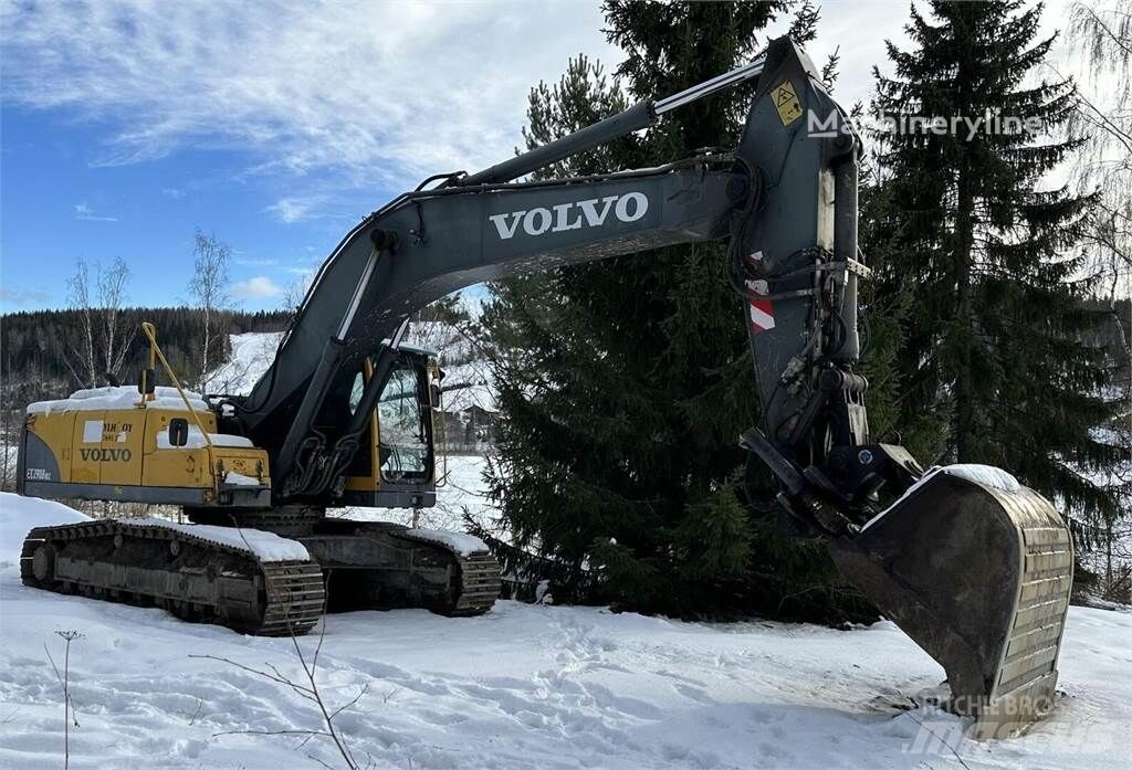 Volvo EX 290 B + kallistuva pikaliitin bager guseničar