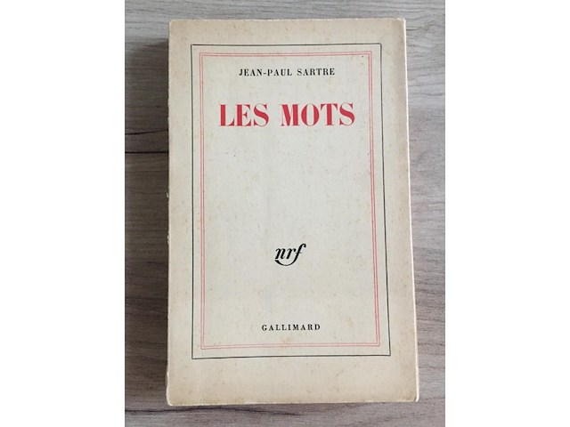 Jean-Paul Sartre LES MOTS / 1. edition