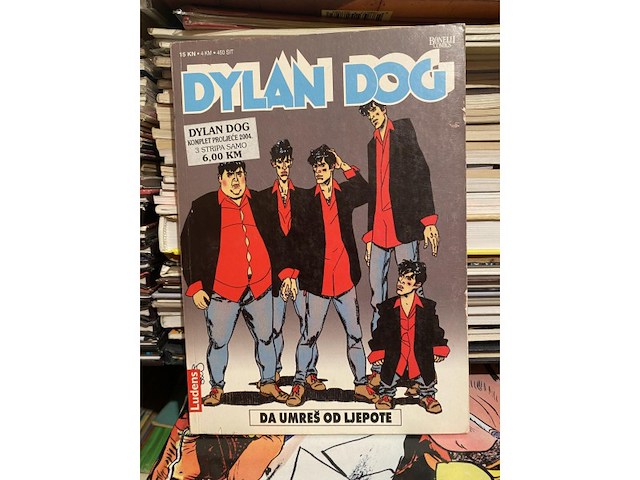 dylan dog 66 da umreš od ljepote