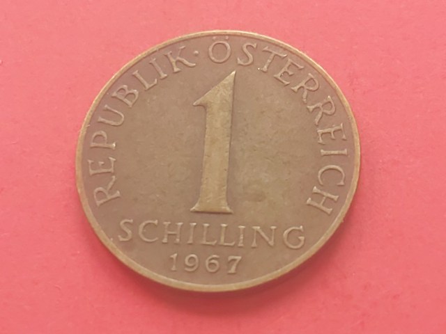 Austrija  - 1 shilling 1967 god