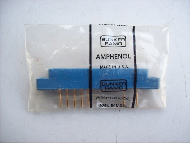 AMPHENOL BUNKER RAMO 143-C12-03 ,novo U.S.A.