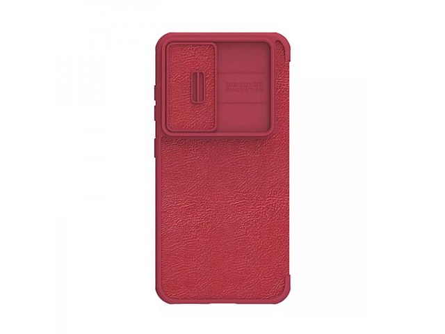 Maskica Nillkin Qin Pro Leather za Samsung Galaxy S23 Plus crvena
