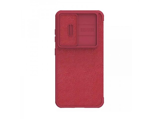 Maskica Nillkin Qin Pro Leather za Samsung Galaxy S23 crvena