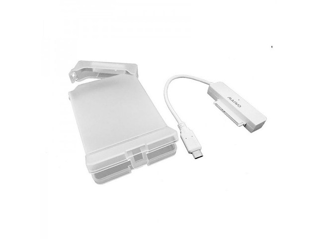 Maiwo Adapter USB 3.1 Type C to SATA za 2.5` HDD  w/Protective box