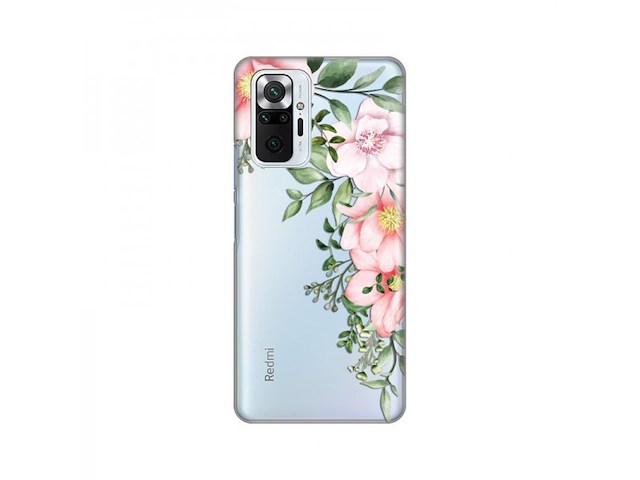 Maskica Silikonska Print Skin za Xiaomi Redmi Note 10 Pro/10 Pro Max Gentle Rose Pattern